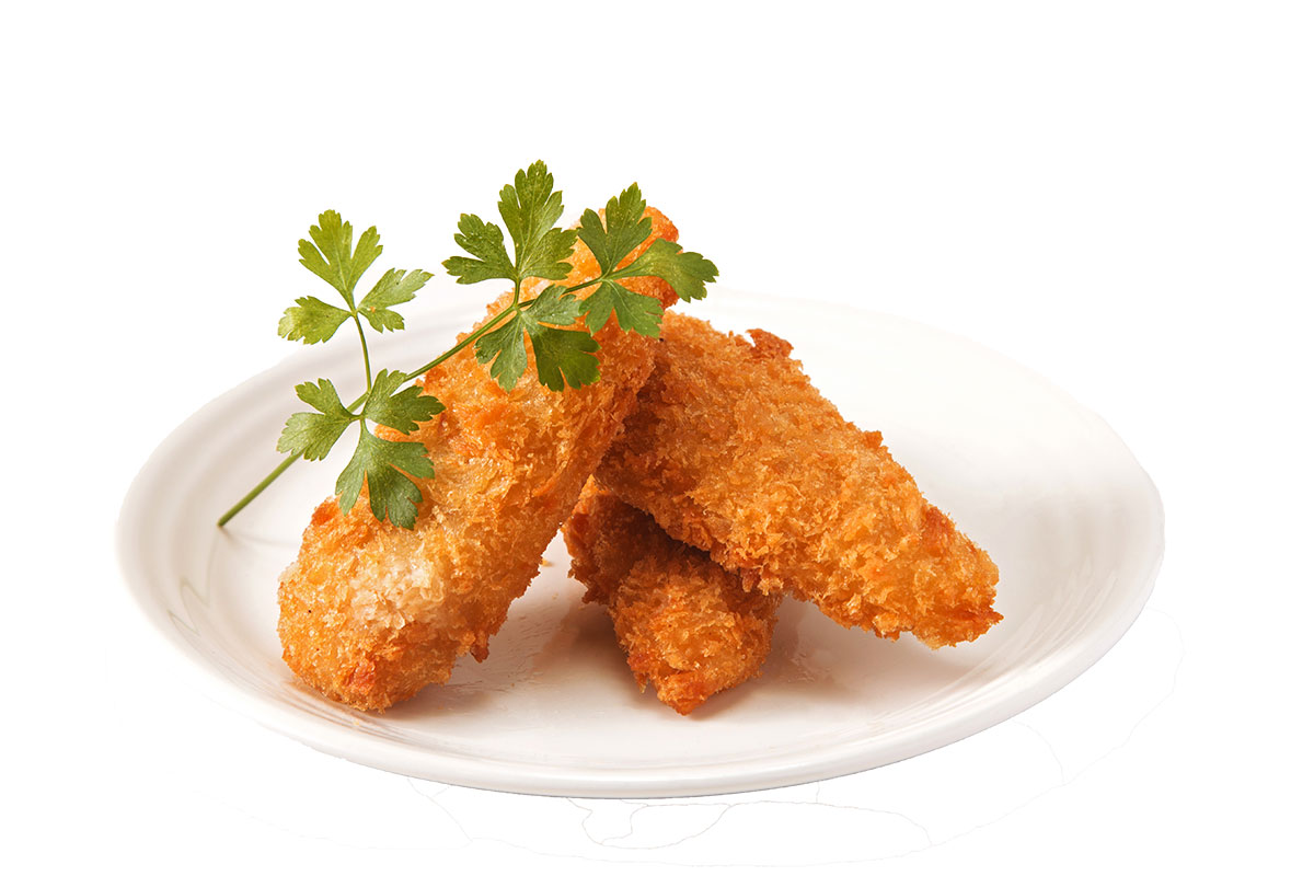 Breaded Fish Chunks (regular) / Zinger Fish chunks (spicy) - Shell ...